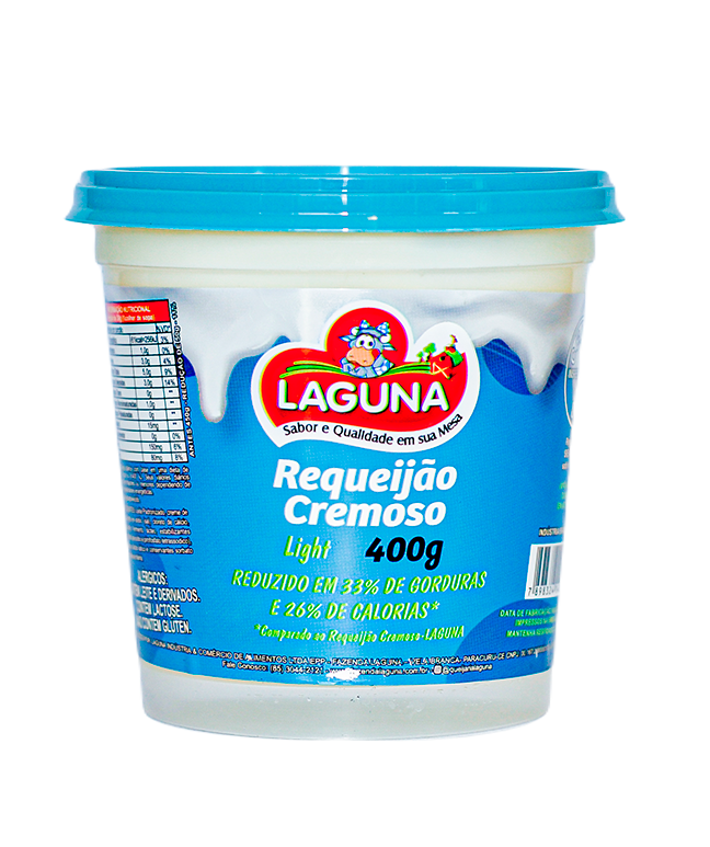 REQUEIJÃO CREMOSO LIGHT 400G – Fazenda Laguna